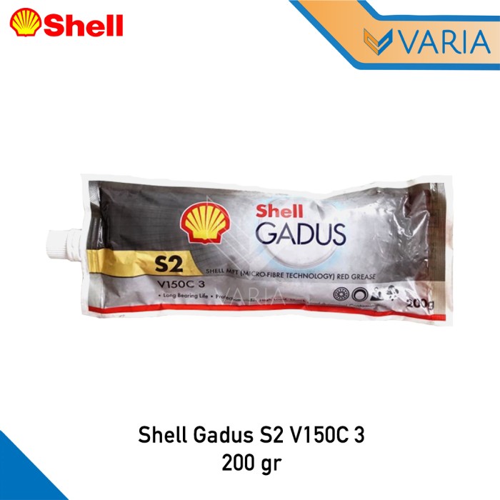 Shell Gadus S2 V150C 3 Red Grease 200 gr Stempet Gemuk Multiguna Merah ...