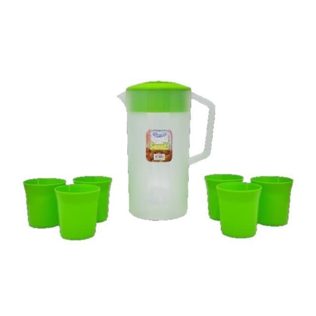 Gelas Eskan Picnic Set Sasaki 5566PS Hawaii | Lazada Indonesia