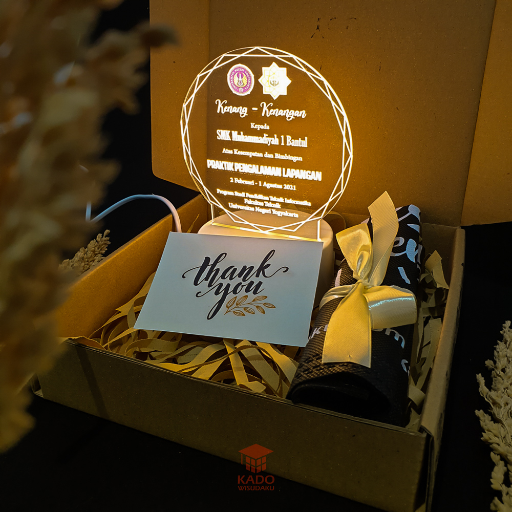 LED Akrilik Cutting Custom Kenang-Kenangan PKL | Lazada Indonesia