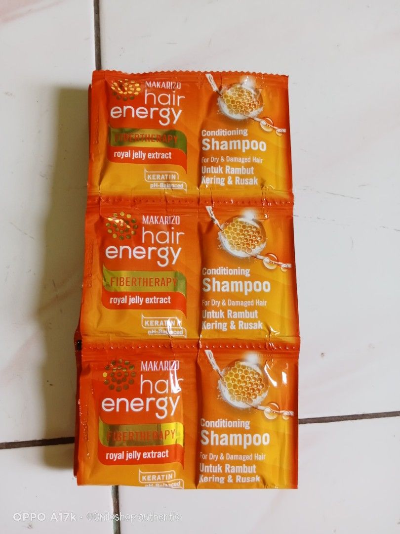 MAKARIZO SHAMPOO RENCENG Isi 12 Sachet CONDITIONING plus SHAMPOO ALL ...