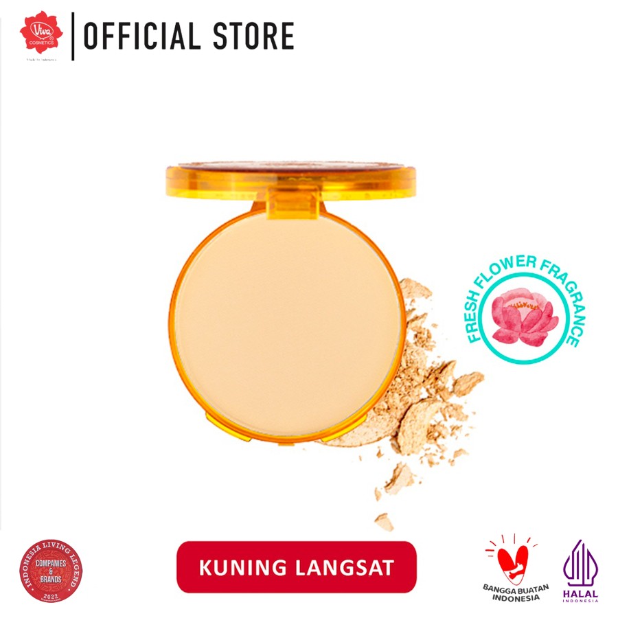 Viva Compact Powder (series orange tersedia 3 varian warna) - Kuning ...