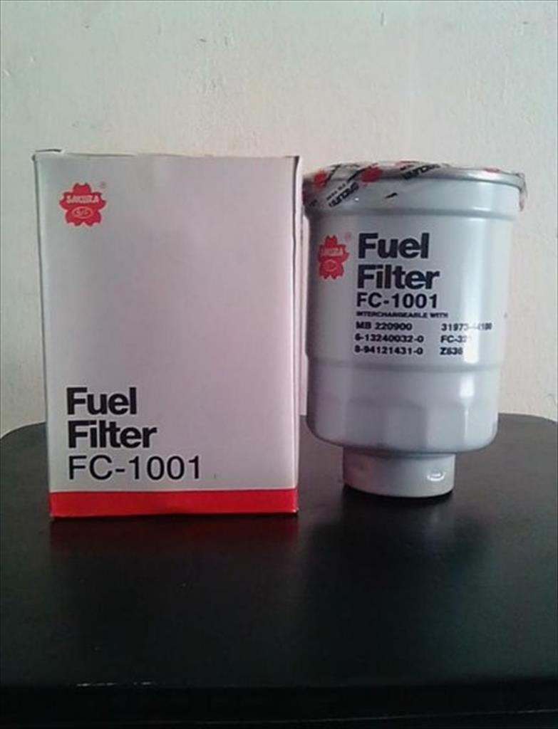 Fuel Filter Saringan Solar Isuzu ELF NKR71 NMR71 FC-1001 Sakura ...