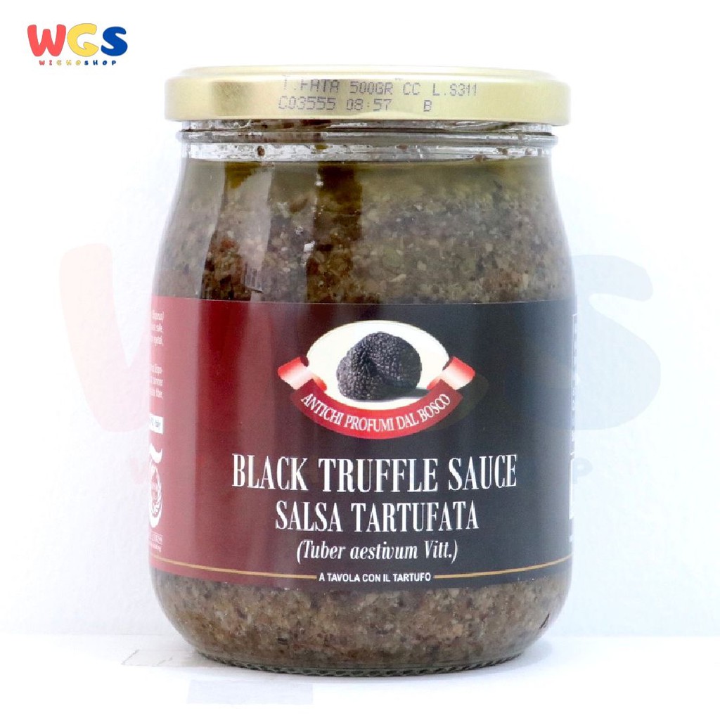 Bosco Black Truffle Paste Sauce Salsa Tartufatta 500 gr | Lazada Indonesia