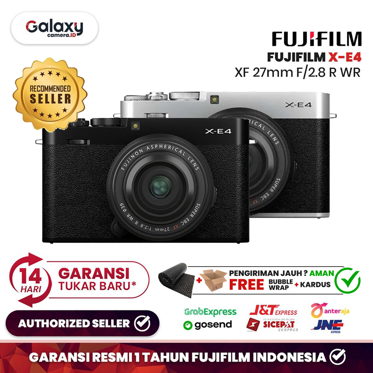 Fujifilm X-E4 Kit XF 27mm F/2.8 Mark II | Lazada Indonesia