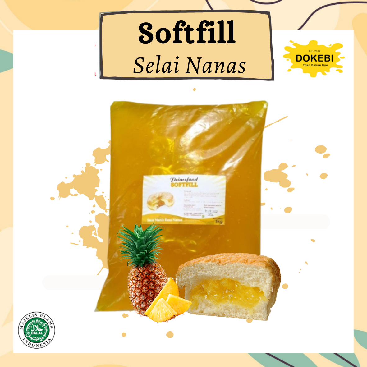 Collins Dip Glaze 200g - Topping Donat Aneka Rasa - Selai Donut Kue ...