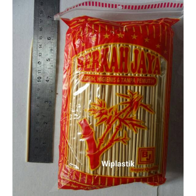 Tusuk sate cilok 15cm bambu asli 250 gr | Lazada Indonesia