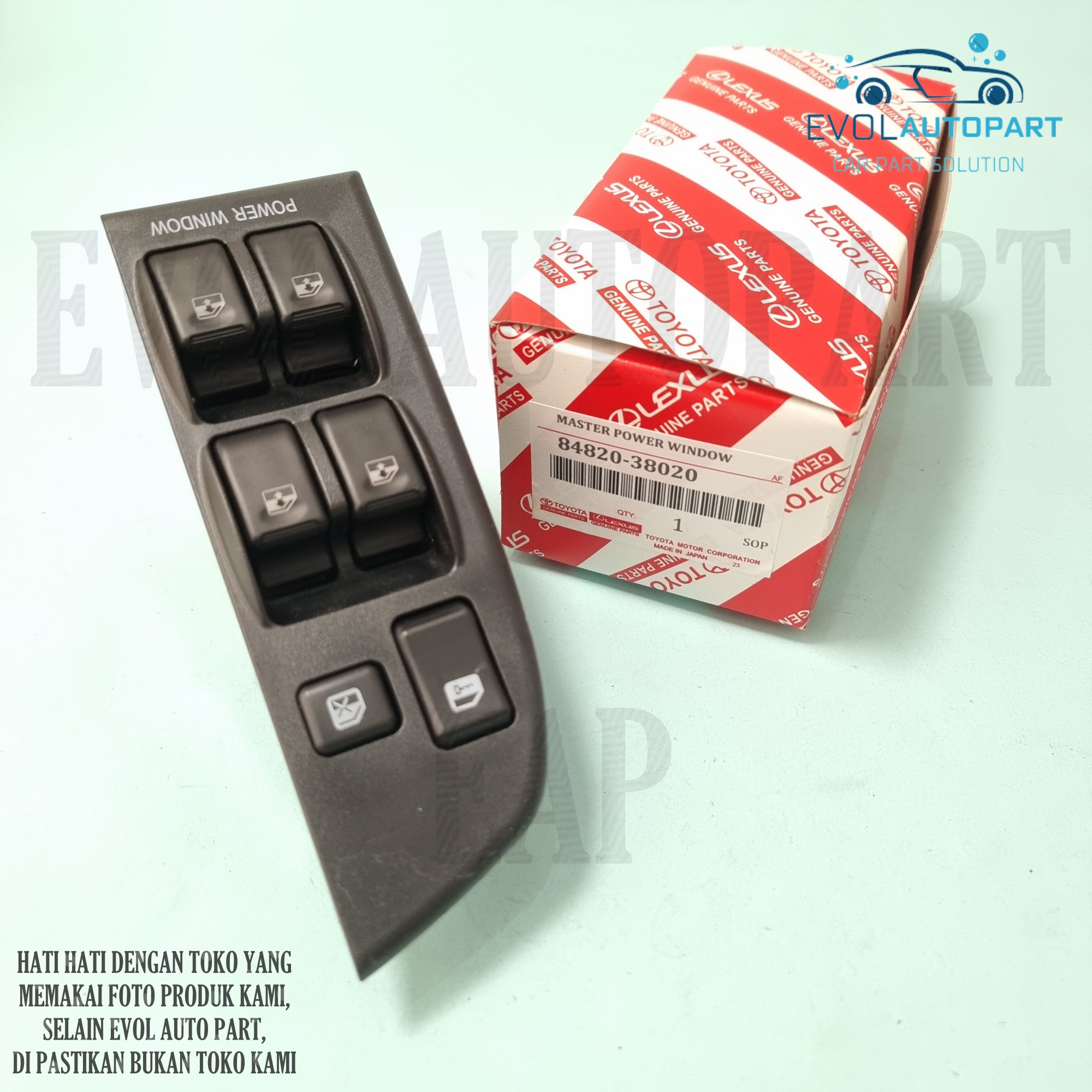 Switch Master Saklar Power Window Kijang New 7K Kapsul 1997 1998 1999 ...