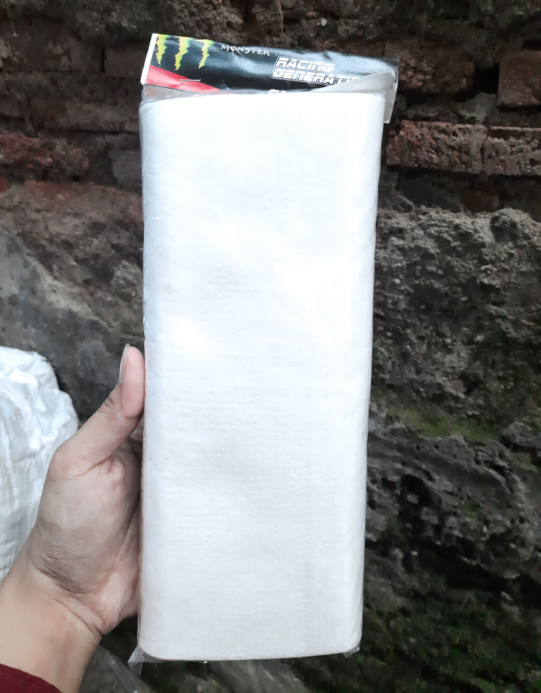 Glasswool gasbul gaspul putih / Glasswool Gasbul Peredam Knalpot Racing ...
