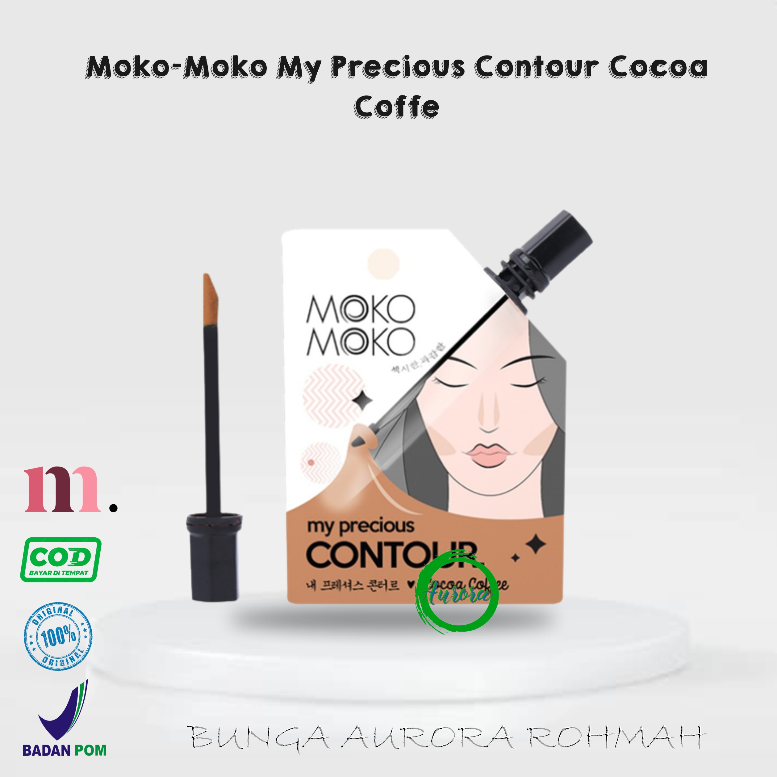 Moko Moko My Precious Contour Cocoa Coffee | Lazada Indonesia