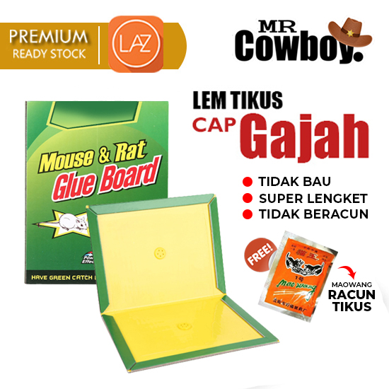 GRATIS RACUN TIKUS!! - Lem Tikus Papan Bentuk Buku - Mouse & Rat Glue ...