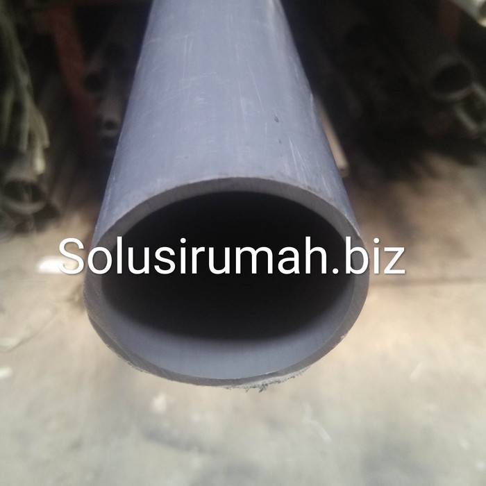 PARALON PIPA AIR PVC 1 1/4 AW TEBAL 1M ABU 1METER LEDENG PLASTIK 1 M ...