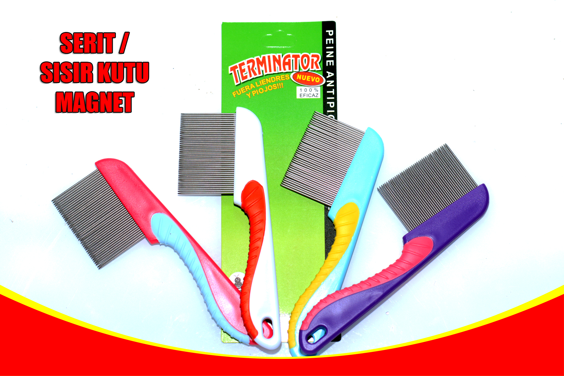 SERIT / SISIR KUTU RAMBUT MAGNET UNTUK KETOMBE | Lazada Indonesia