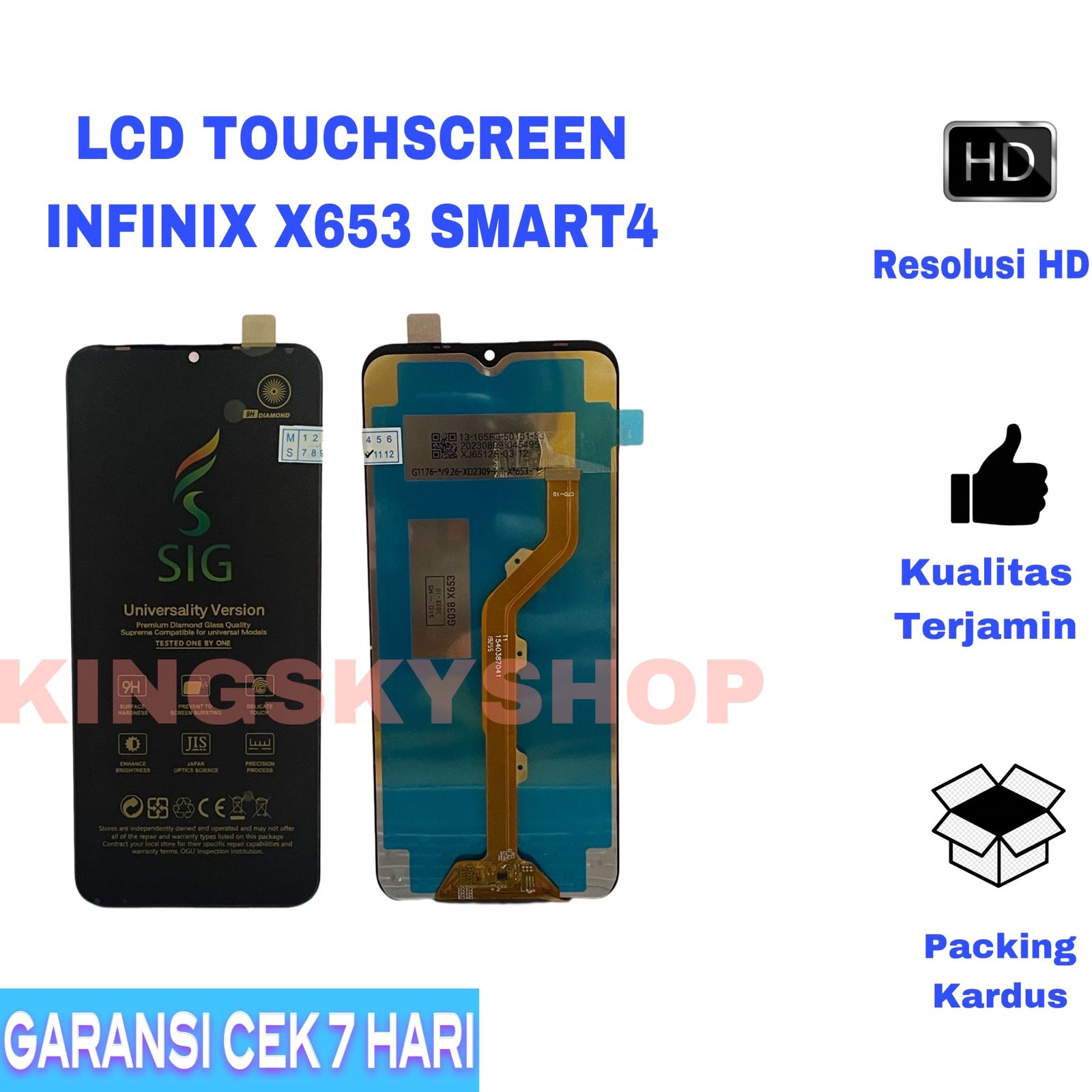 Lcd Touchscreen Infinix X653 Smart 4 Fullset Lazada Indonesia