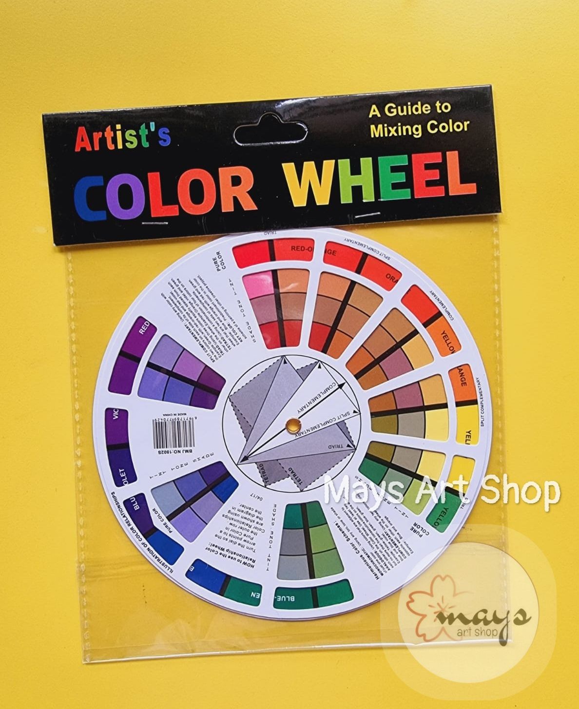 V-Tec Artist's Color Wheel / Colour Whel 14 cm Roda Panduan Campur ...