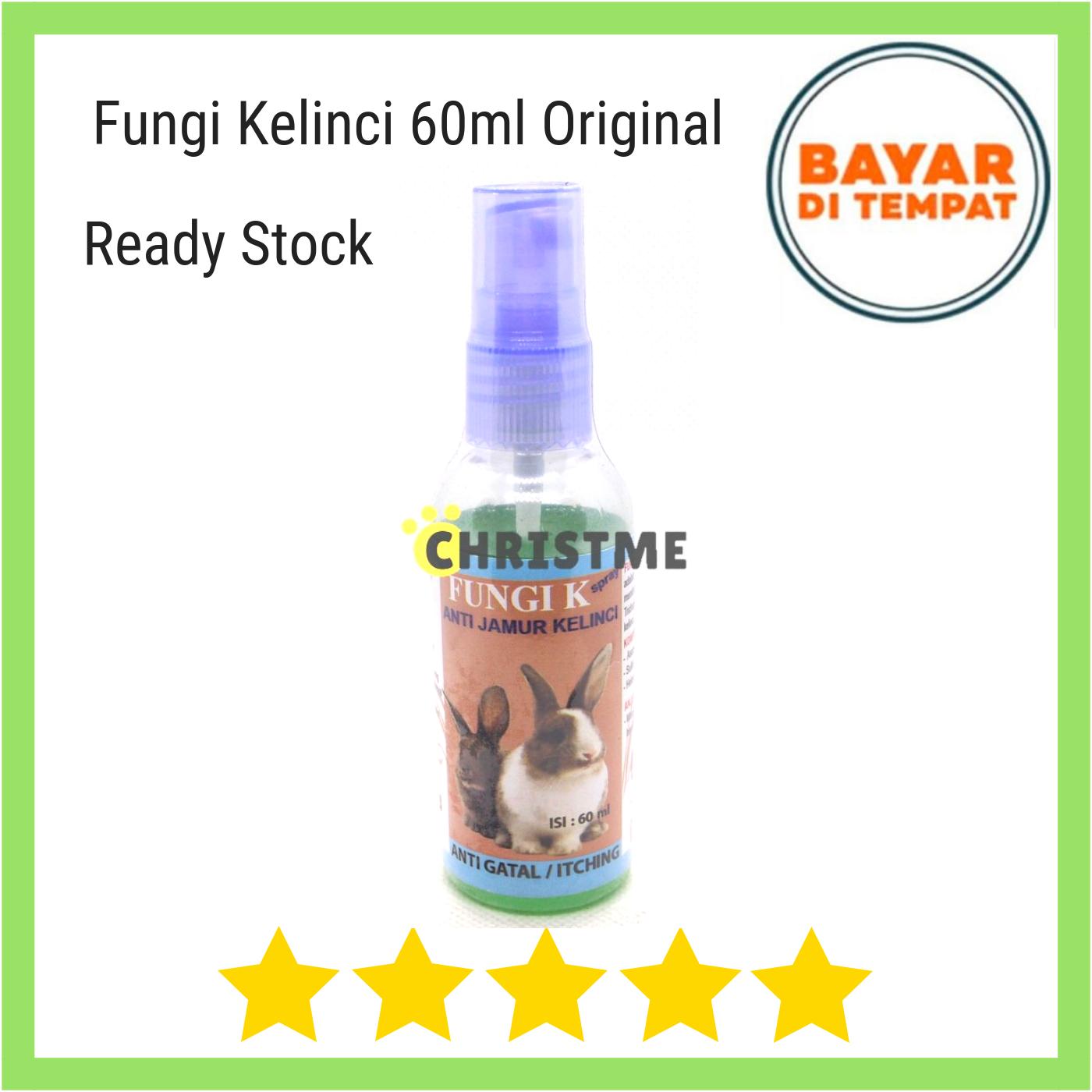 Fungi K Kelinci Rabbit 60 ml Original - Anti Infeksi Jamur Obat Gatal ...