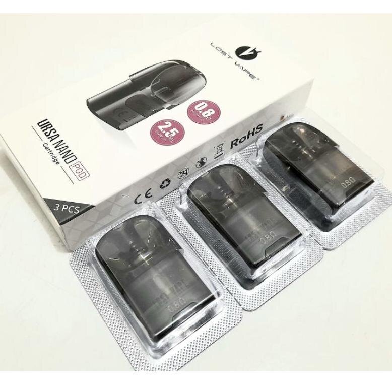 LOSTVAPE URSA NANO CARTRIDGE AUTHENTIX 100% BY : LOSTVAPE / COIL ...