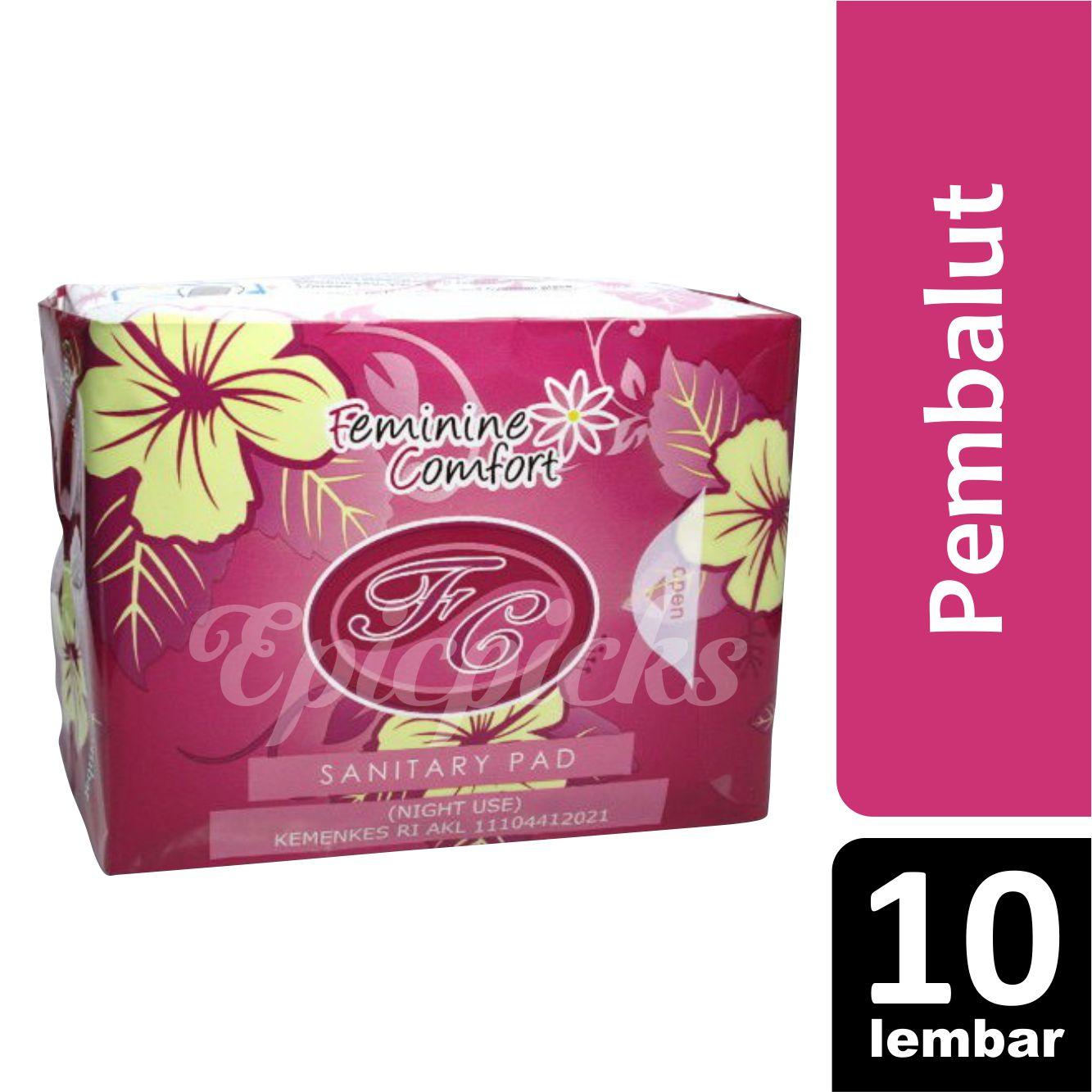 Original Avail Pembalut Sanitary Pad Night Use (merah) - 10 lbr ...