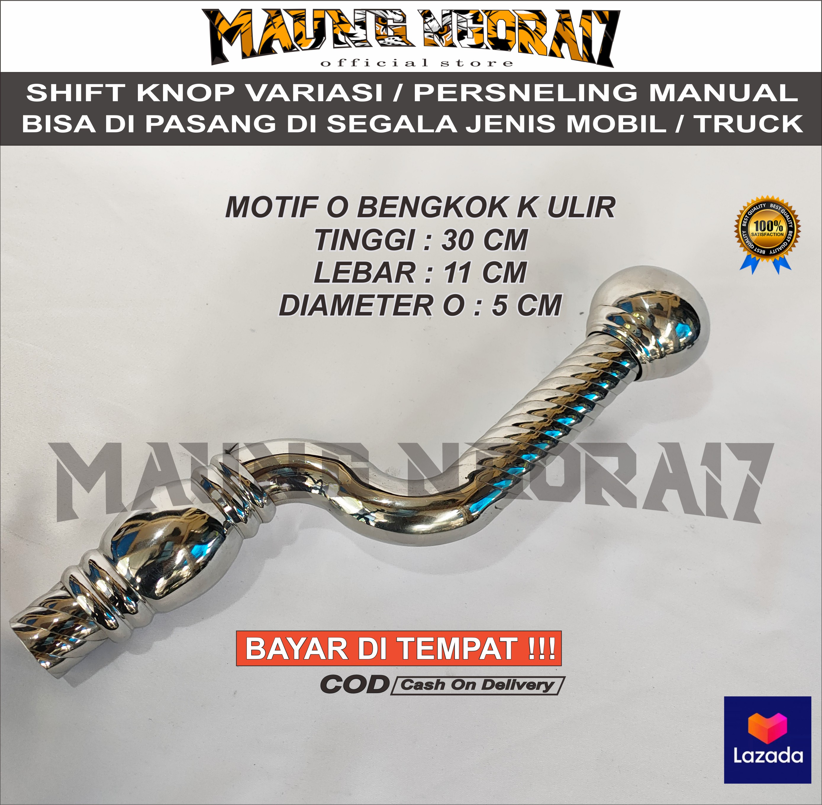 Shiftknob / tongkat perseneling truk, pick up, mini bus universal ...