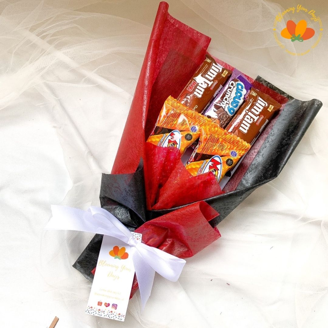 Bloomingyourdays BOUQUET SNACK/BUKET MAKANAN/BUKET MURAH makanan ringan ...