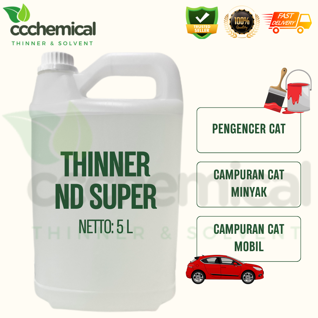 Thinner / tiner/ thiner ND SUPER 5 Liter | Lazada Indonesia