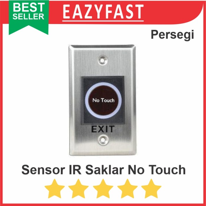 Tombol Sensor IR Touchless No Touch Tanpa Sentuh Pintu Tiket Parkir A ...
