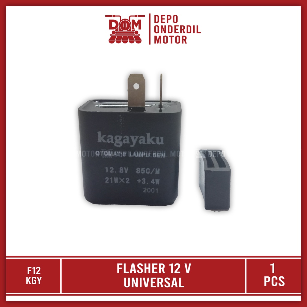 Flasher 12 VOLT (KAGAYAKU) - Flaser Relay Otomatis Lampu Sein Sen ...