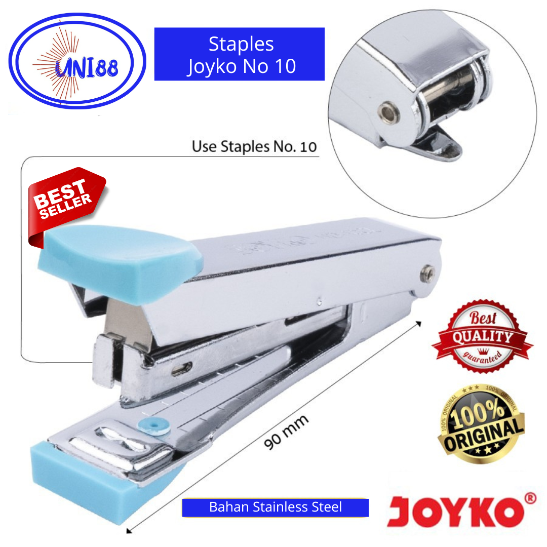 Stapler Joyko Kecil Sedang Staples No 10 Original Joyko Isi Setapler Hakter Jilid Kertas ...