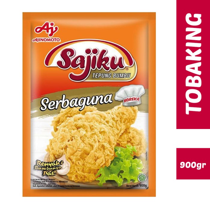 Sajiku Tepung bumbu serbaguna 900gr Ajinomoto | Lazada Indonesia
