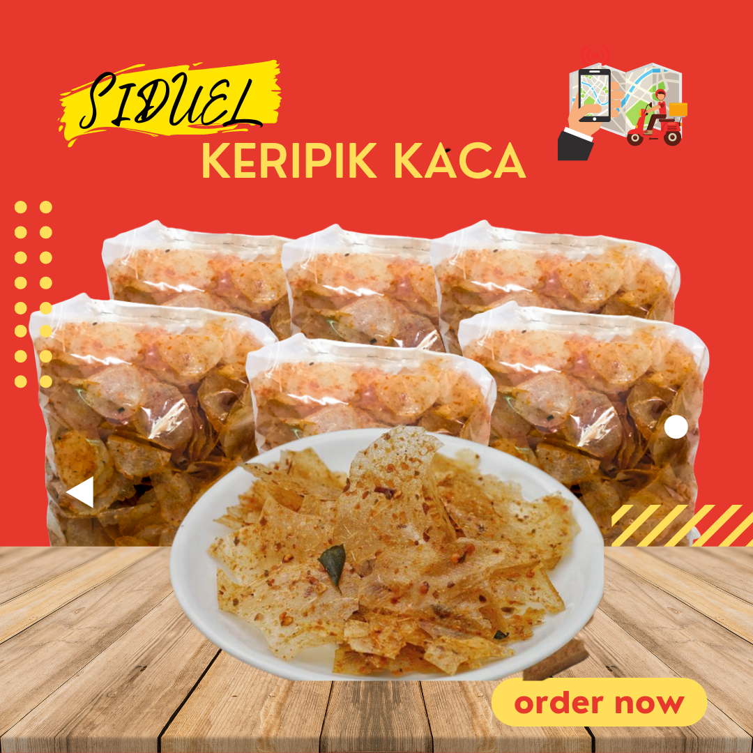 Kripca kaca keripik kacamata 1kg keripik kaca extra pedas 1kg keripik ...