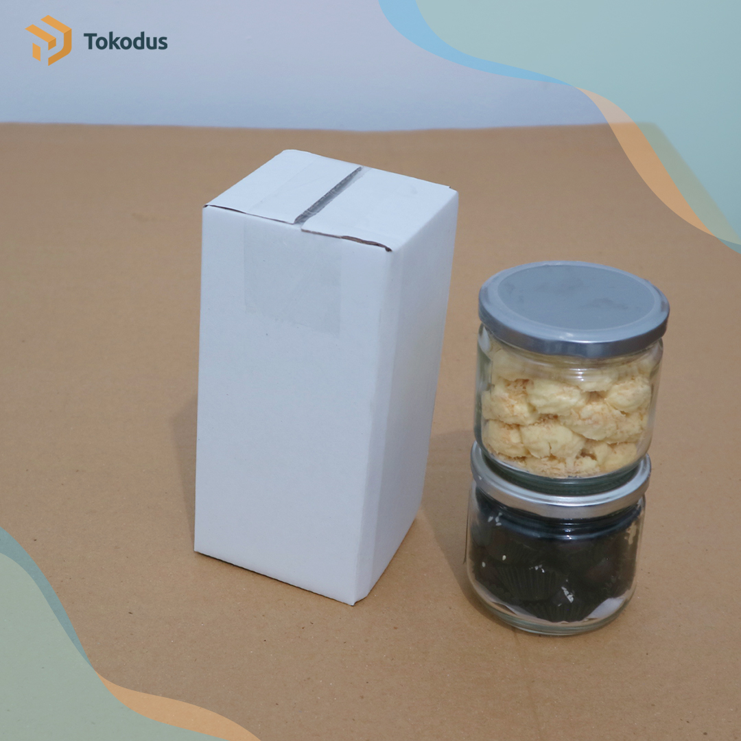 Kardus box packing tumbler 9x9x19 putih polos | Lazada Indonesia