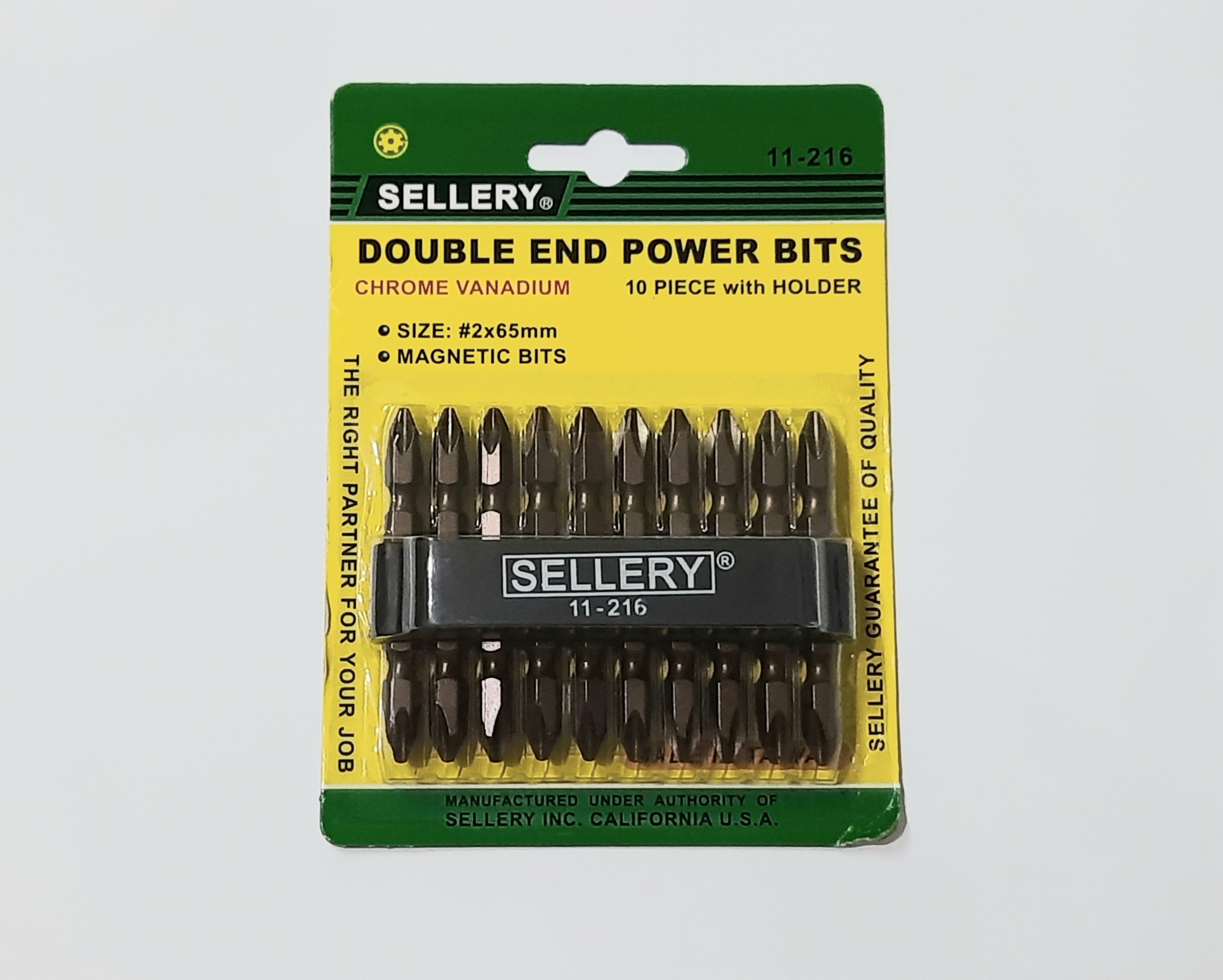Mata Obeng Angin Gipsum / Double End Power Bits Sellery 11-216 | Lazada ...