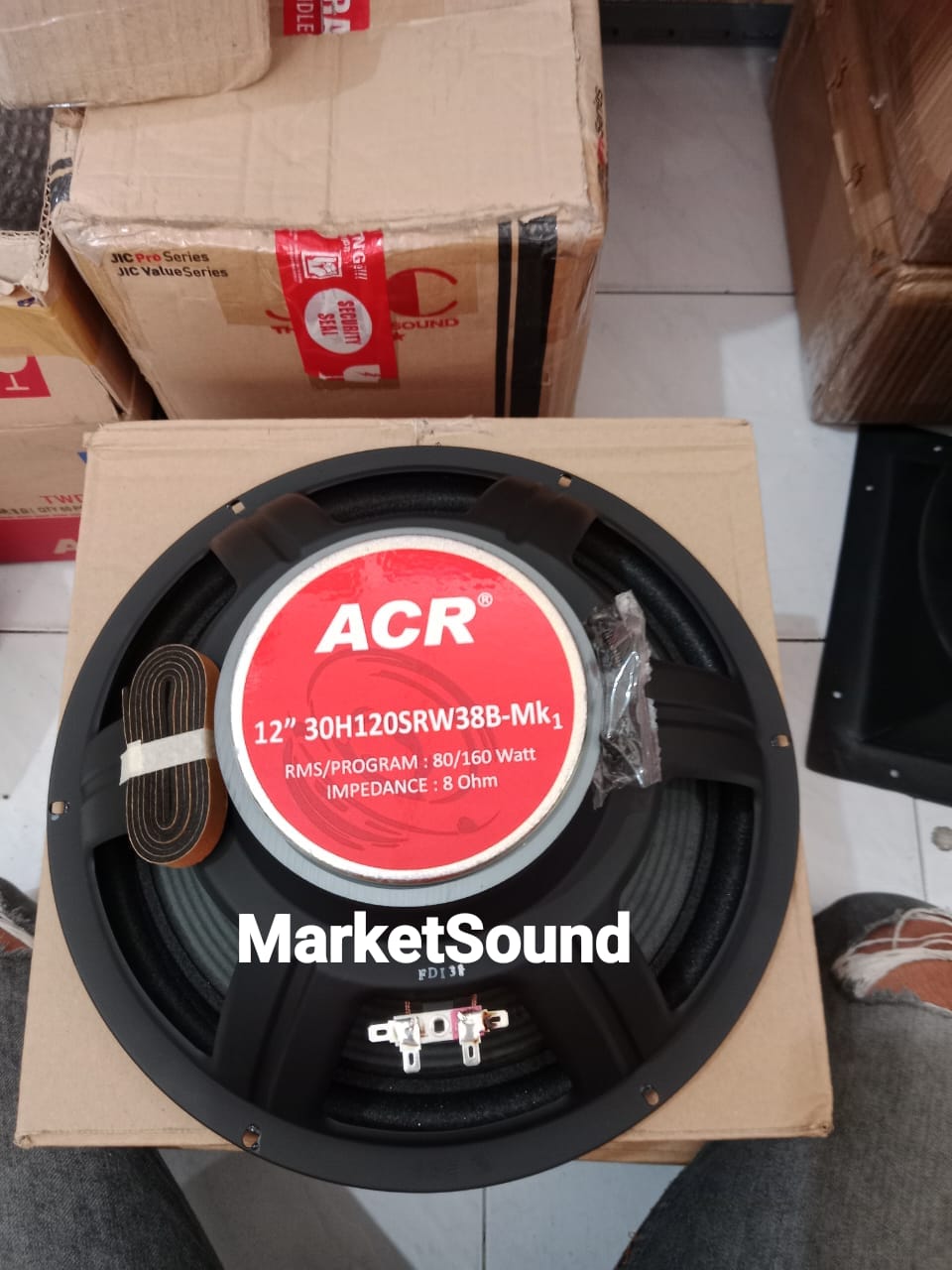 speaker ACR pro 12 inch 30H120SRW38B - MK1 woofer original / speaker ...