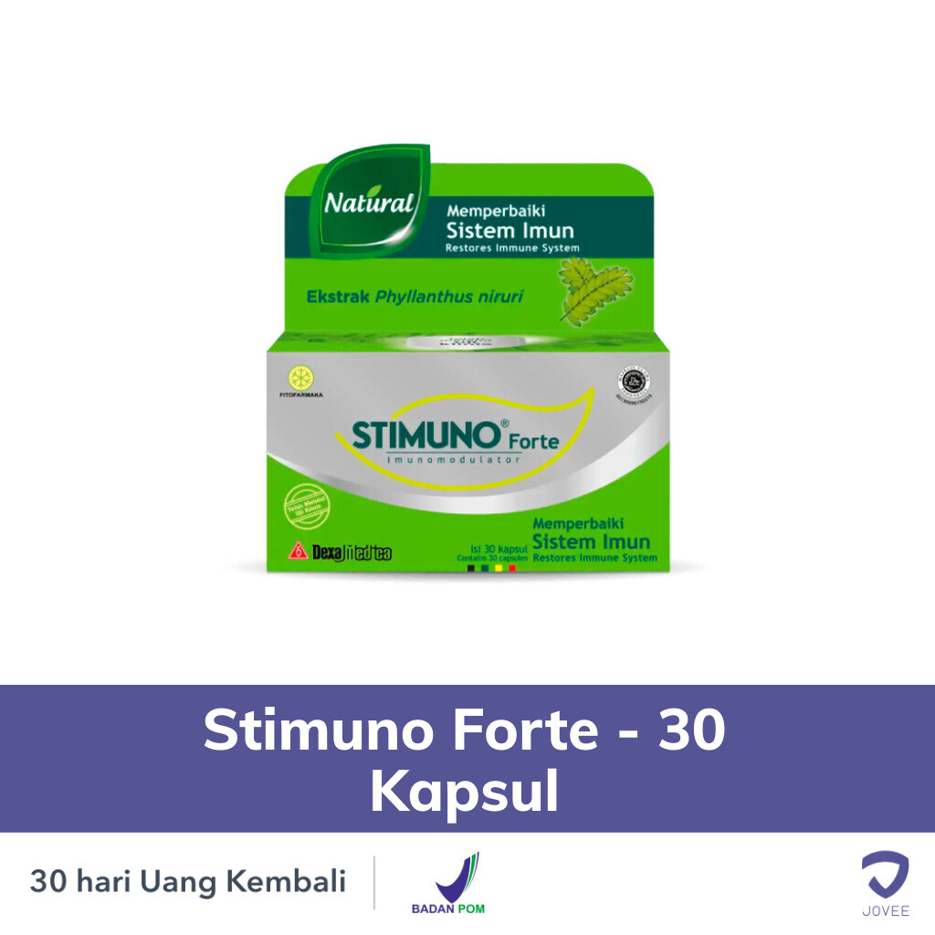 Stimuno Forte - 30 Kapsul - JOVEE | Lazada Indonesia