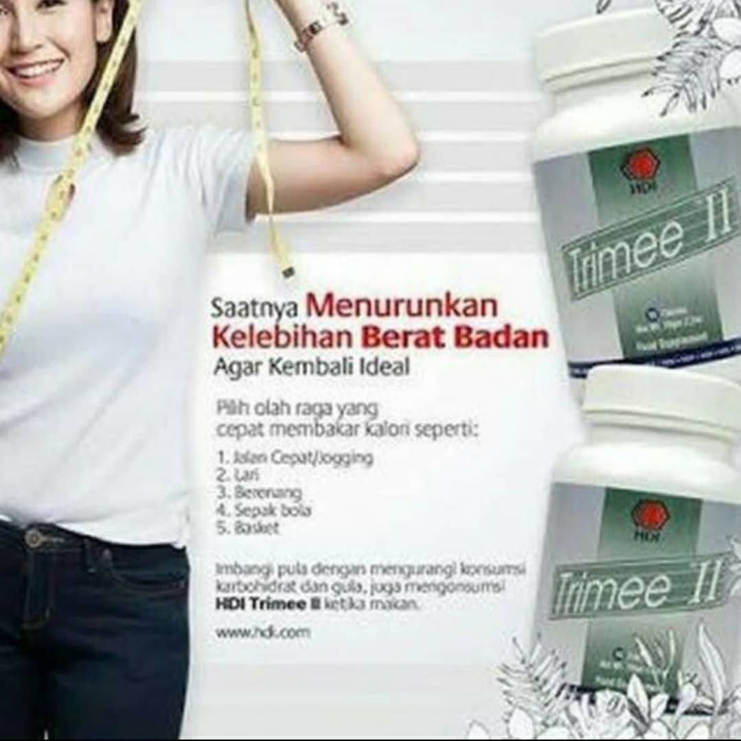 Trimee II original HDI isi 90 tablet | Lazada Indonesia