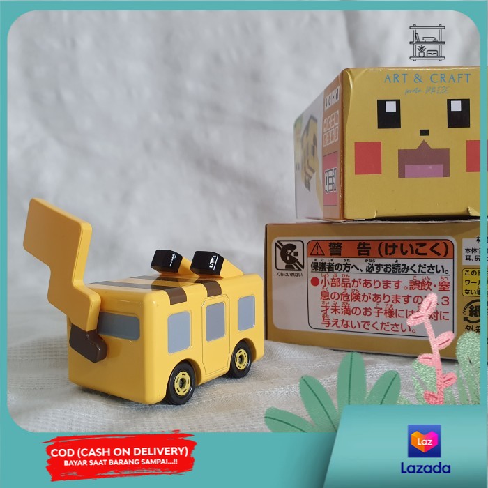 Diecast Tomica Takara Tomy P 01 mobil pikachu pokemon quest original ...
