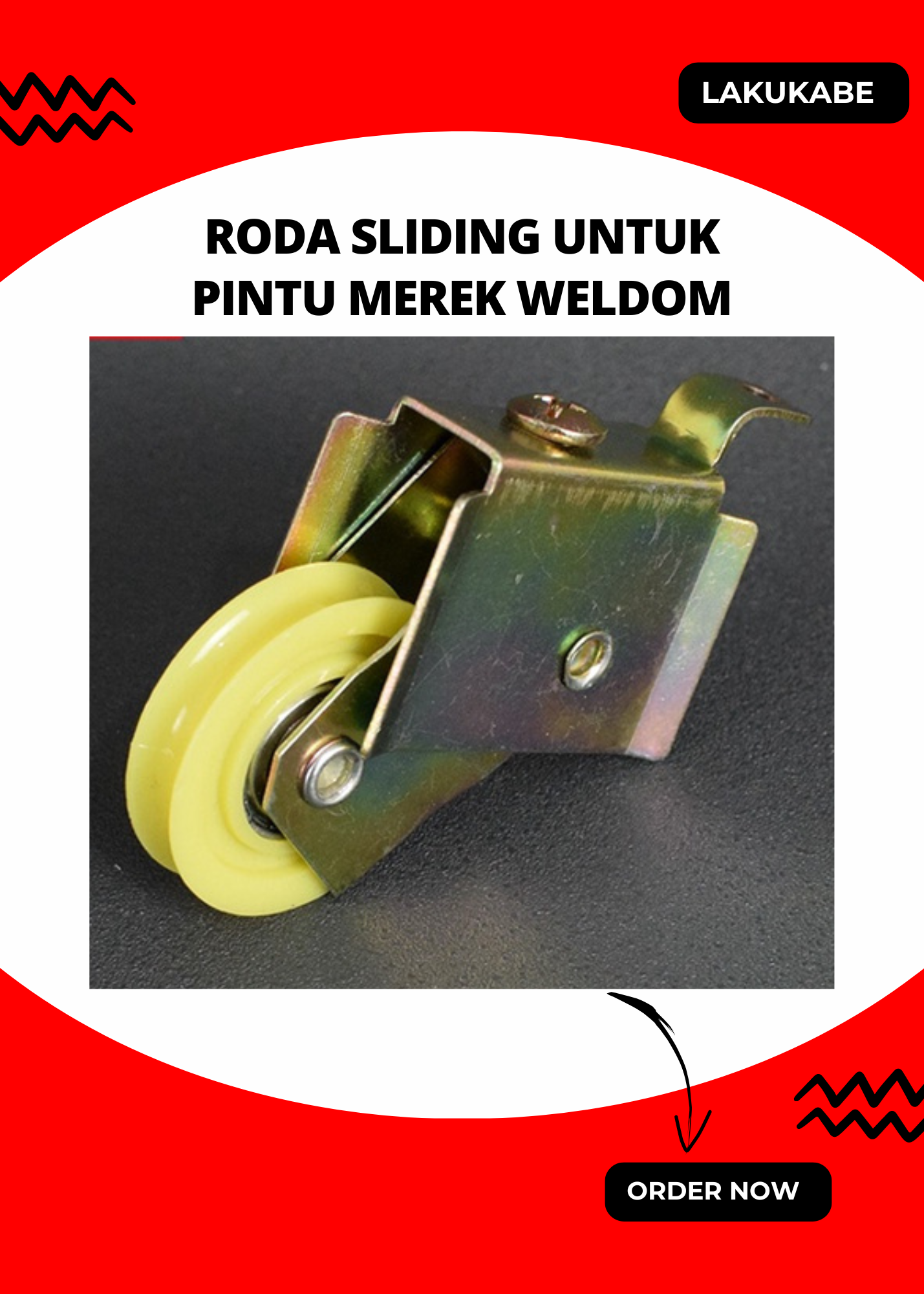 Roda Sliding Pintu Door Merek Weldom | Lazada Indonesia