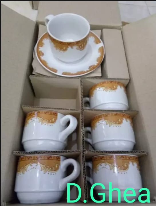 GELAS CANTIK; CANGKIR SET MOTIF MAHKOTA ISI 1SET 6 CANGKIR / 6.TATAKAN ... GELAS CANTIK; CANGKIR SET MOTIF MAHKOTA ISI 1SET 6 CANGKIR / 6.TATAKAN ...