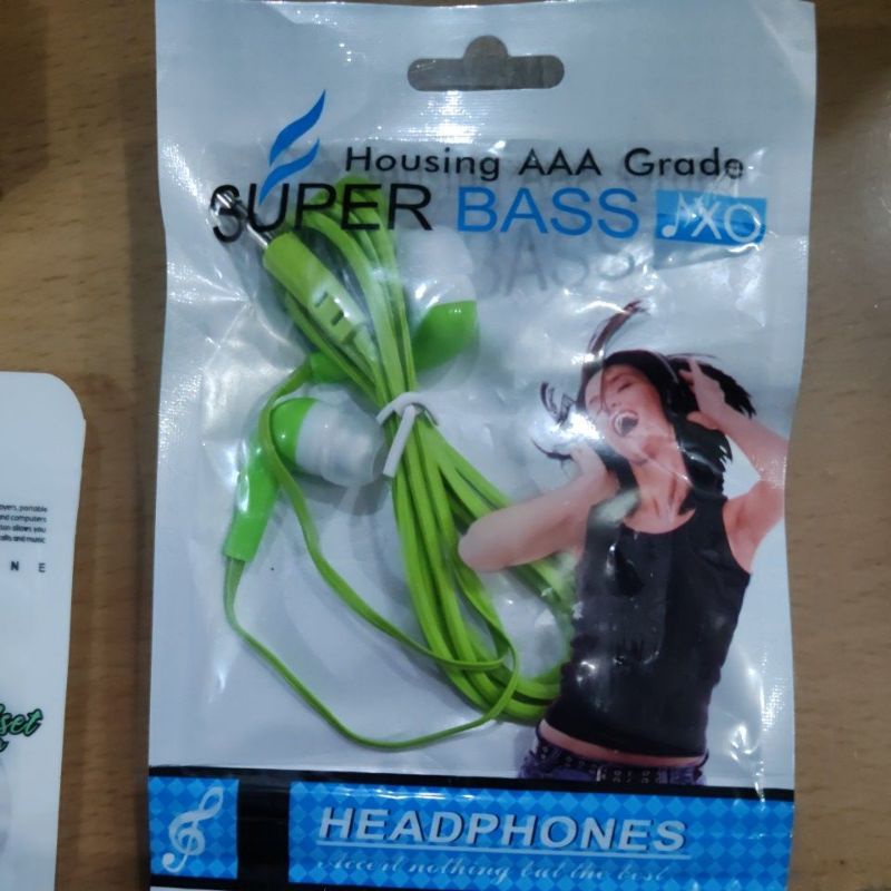 Headset Music Angel Macaron Stereo Extra Bass Earphone Handsfree ...