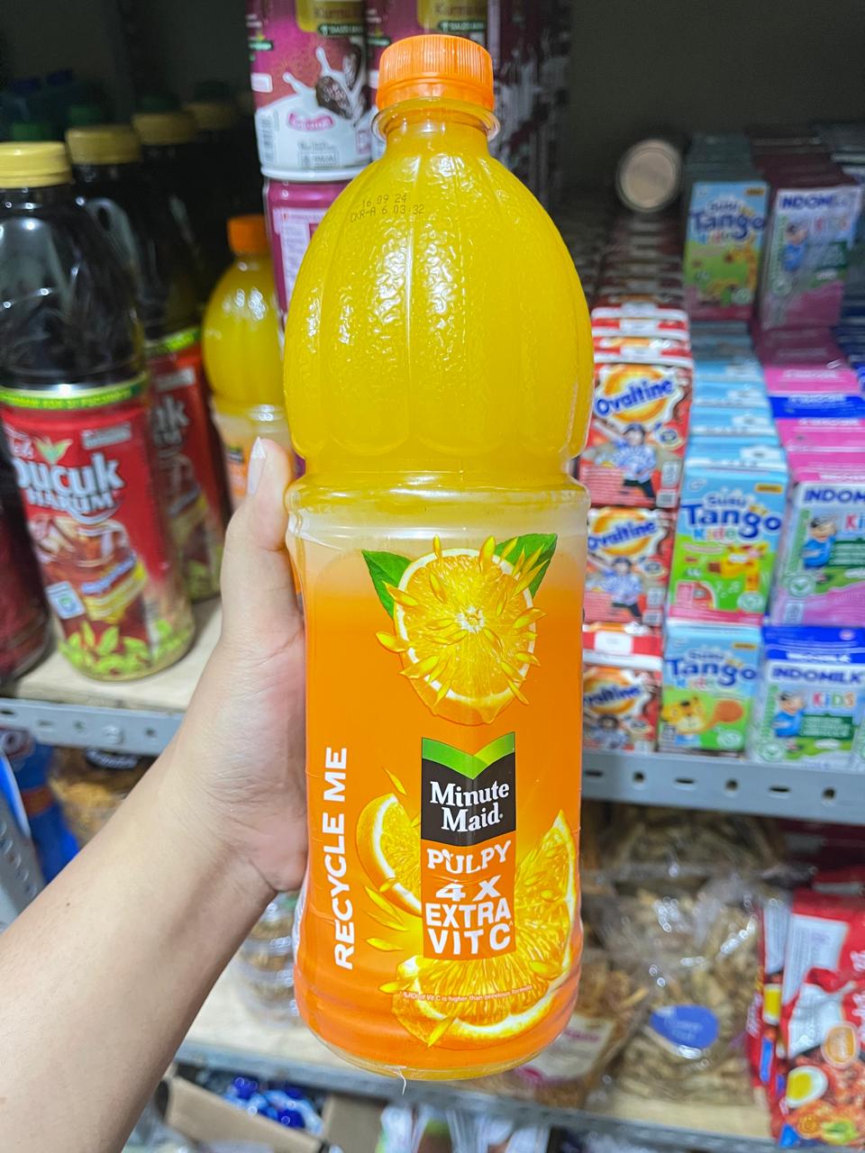 Minute Maid Pulpy Orange 1 Liter | Lazada Indonesia