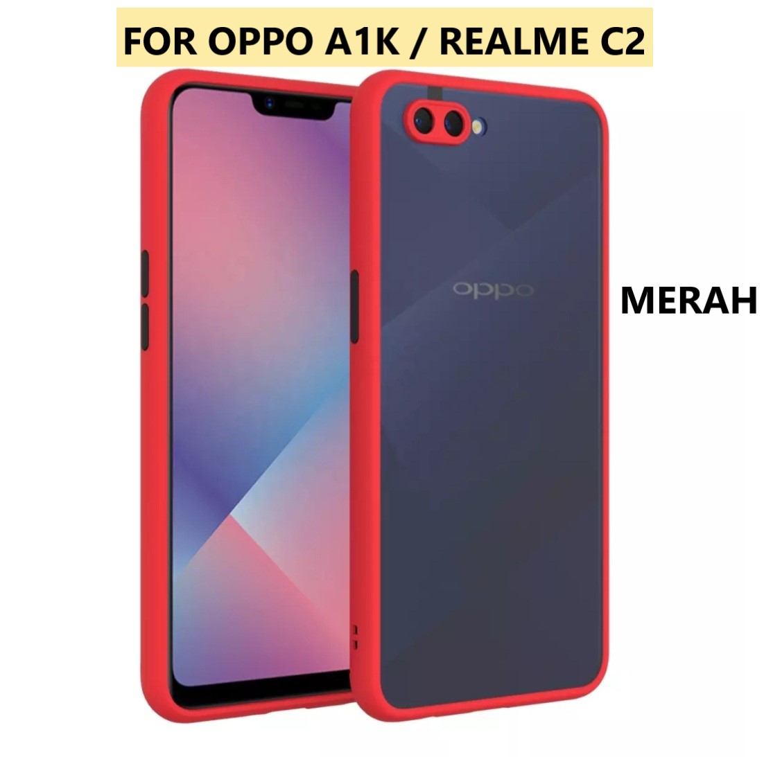 SOFTCASE OPPO A1K / REALME C2 ULTRA CASE DOVE PELINDUNG KAMERA PREMIUM COVER PELINDUNG HP BUMPER ...