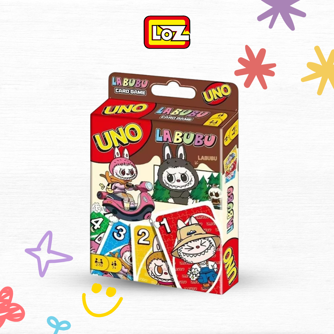 LABUBU KARTU LABUBU Permainan Anak & Keluarga / Mainan Kartu UNØ LABUBU ...