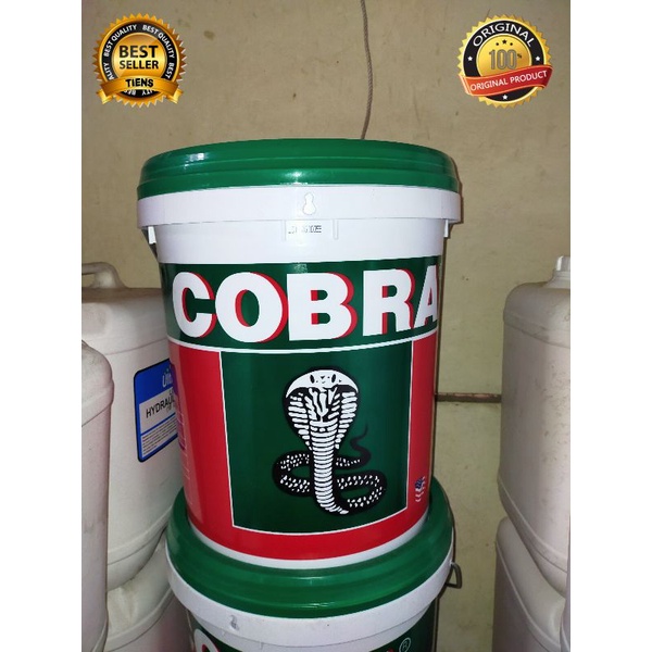 COBRA CHASSIS GREASE HIJAU NO 3 (15kg) / MINYAK GEMUK / GEMUK PELUMAS ...