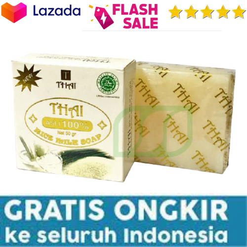 Sabun THAI RICE MILK SOAP 50gr Original /bpom/thailand/jepang/cuci muka ...