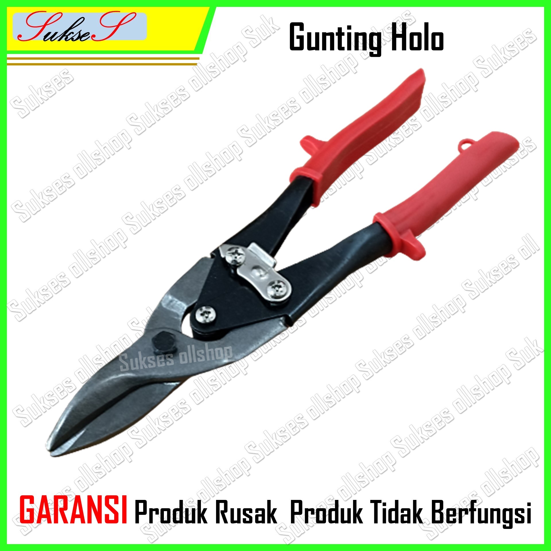 Gunting Holo / Gunting Baja Ringan / Gunting Hollow 10 Inch | Lazada ...