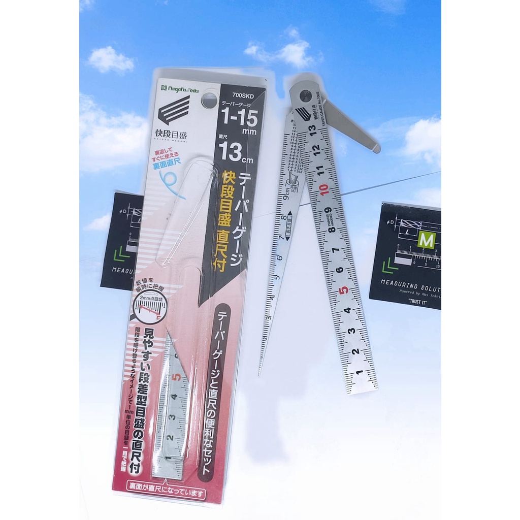 Taper Gauge SK TPG 700S TPG700SKD alat ukur celah Niigata seiki ...