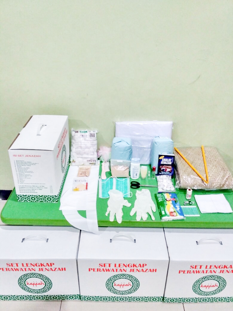 Set Lengkap Perawatan Jenazah Kaffah | Type Kain Kafan Super | Lazada ...