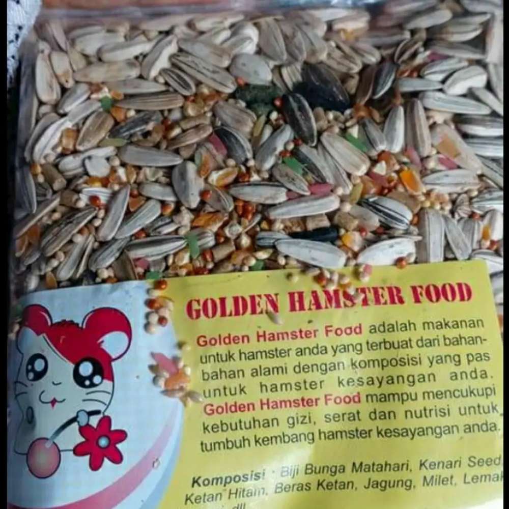 1KG Makanan Hamster Pakan Hamster Campur Golden Hamster Food MYSHOP11 ...