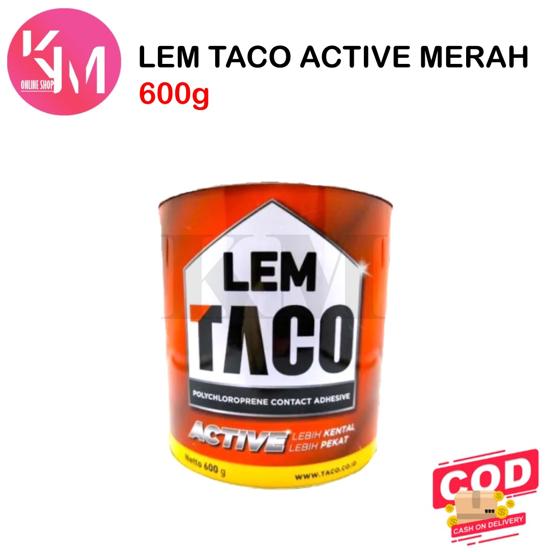 Lem TACO 600 Gram / Edging / Lem Kuning Serbaguna / Lem Daya Rekat Kuat ...