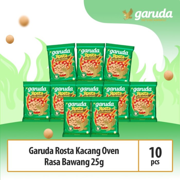 Garuda Rosta Kacang Oven Rasa Bawang x 10 Pcs | Lazada Indonesia
