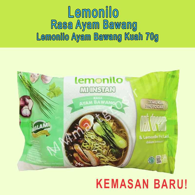 MI INSTAN LEMONILO AYAM BAWANG KUAH 70g | Lazada Indonesia